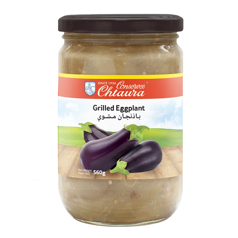 Conserves Modernes Chtaura: Grilled Eggplant